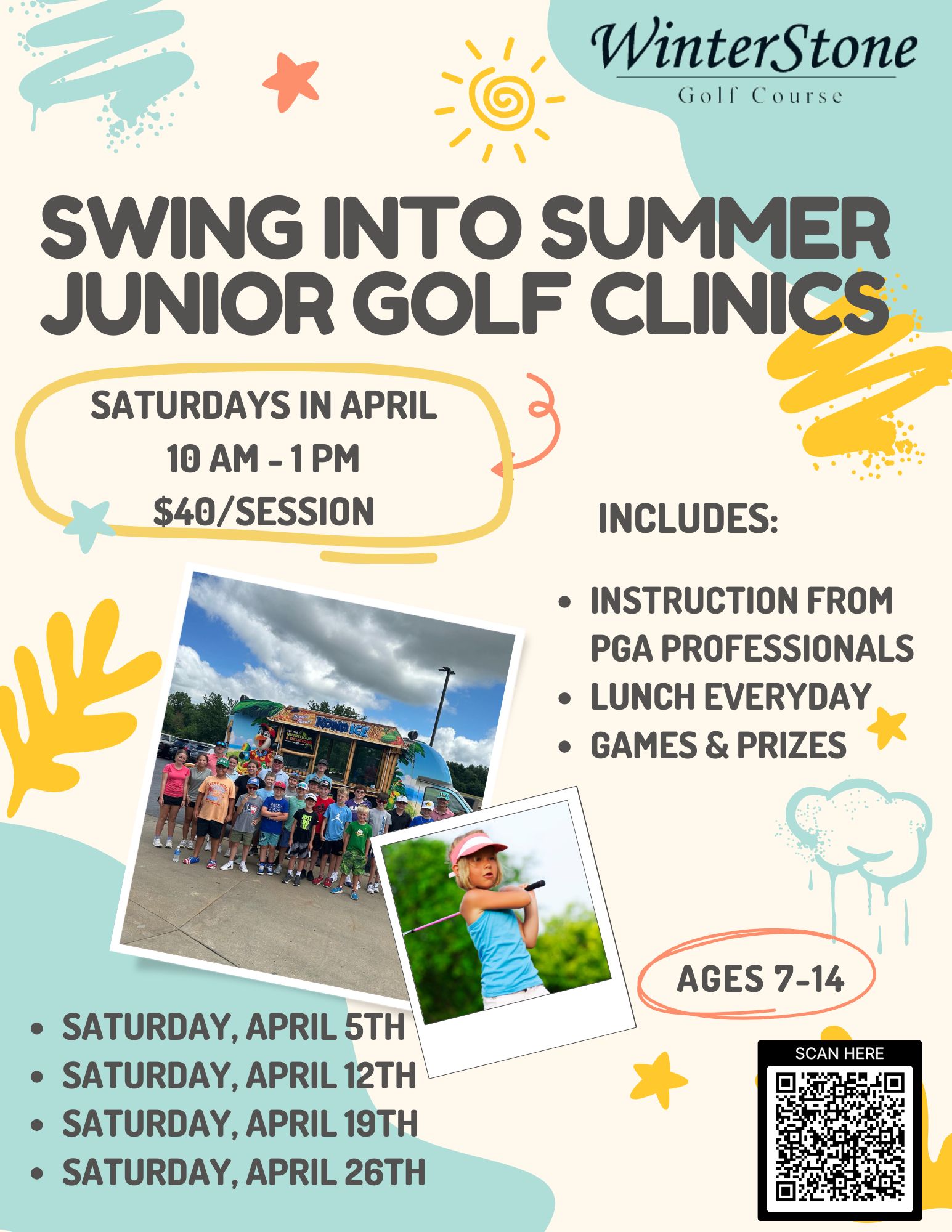 WinterStone Golf Course - Junior Camp