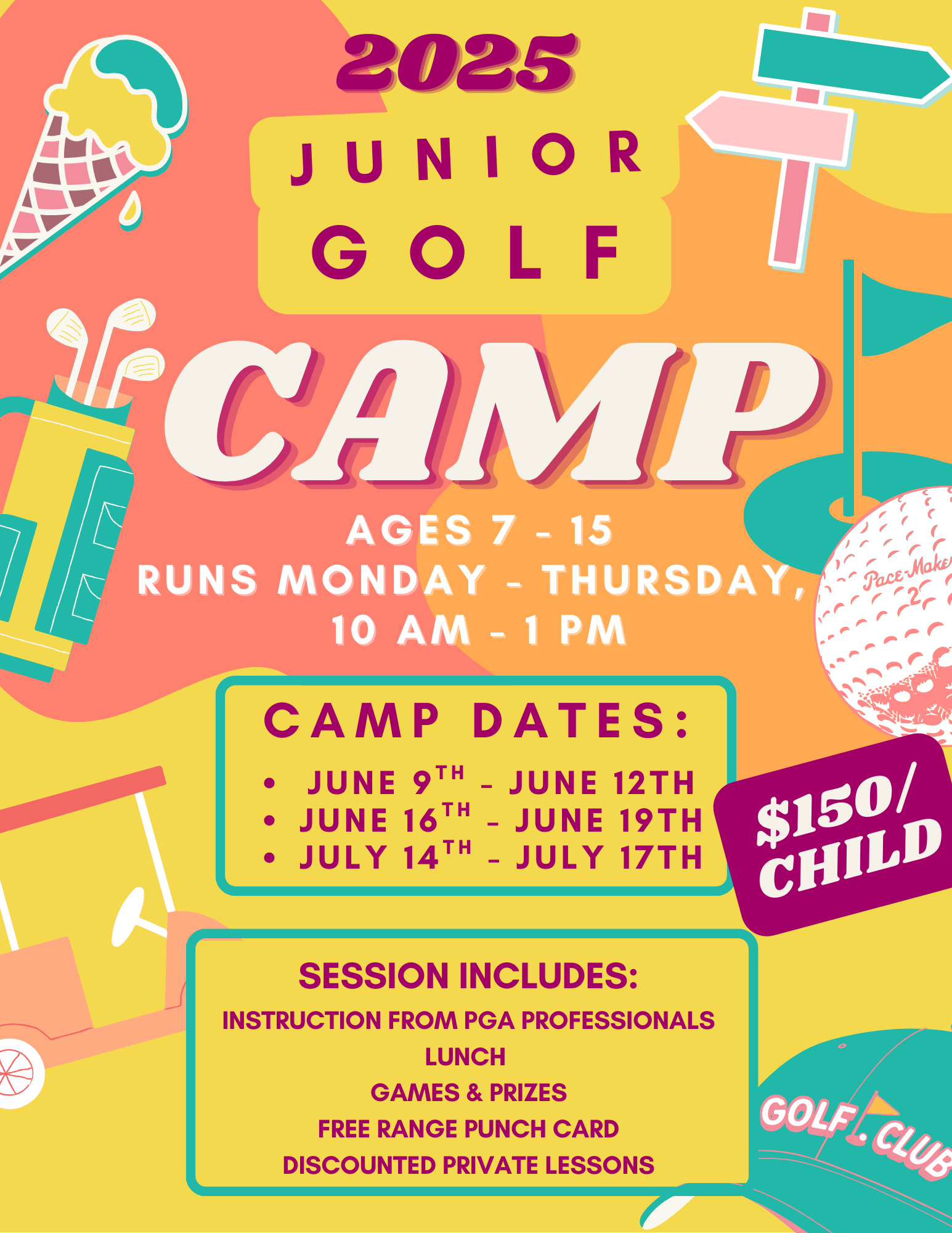 WinterStone Golf Course - Junior Camp