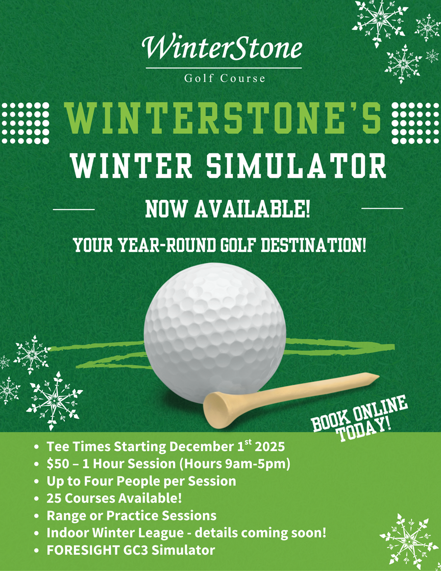 WinterStone Golf Course - Golf Simulator